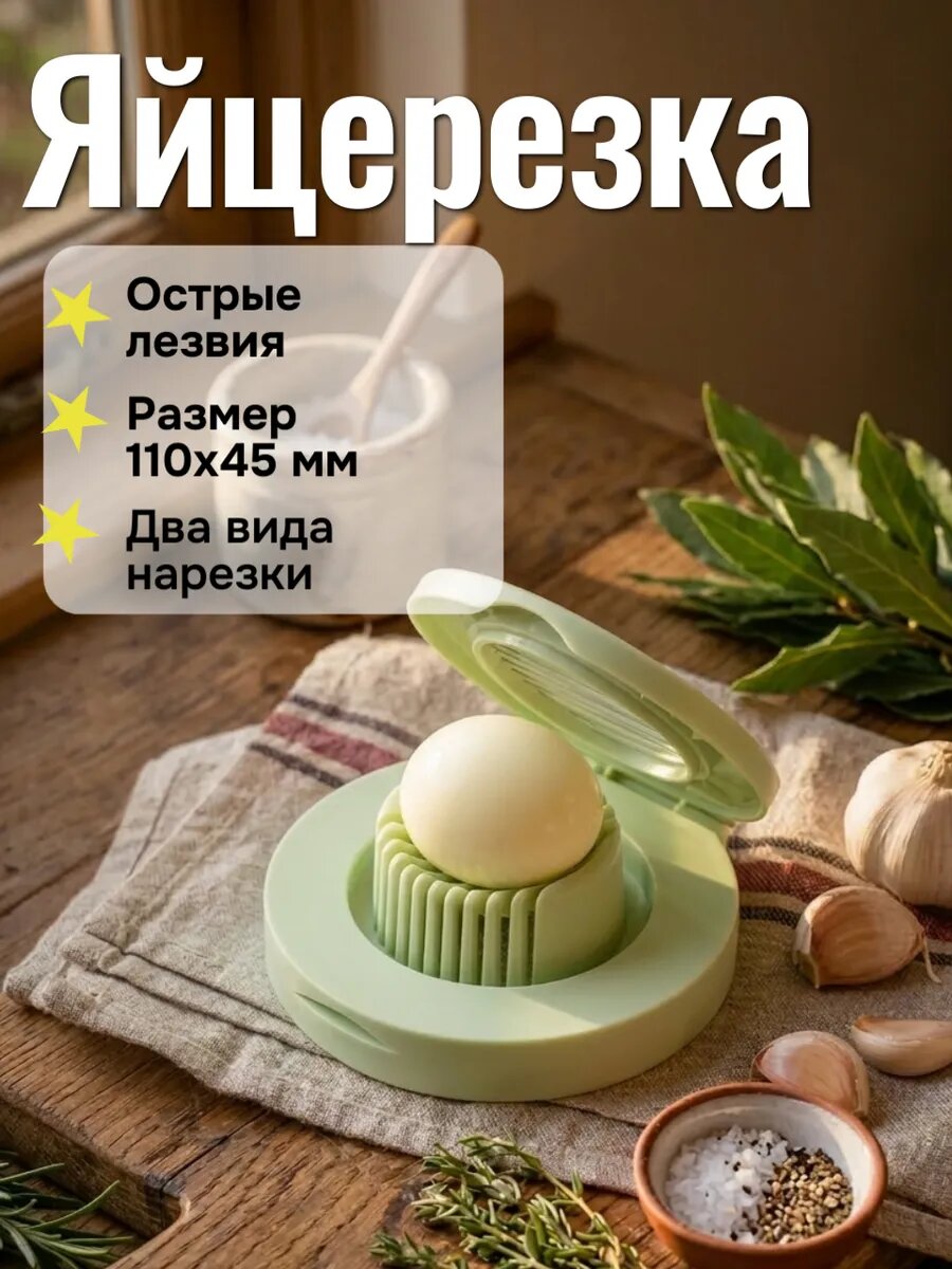 Яйцерезка ручная измельчитель для яиц
