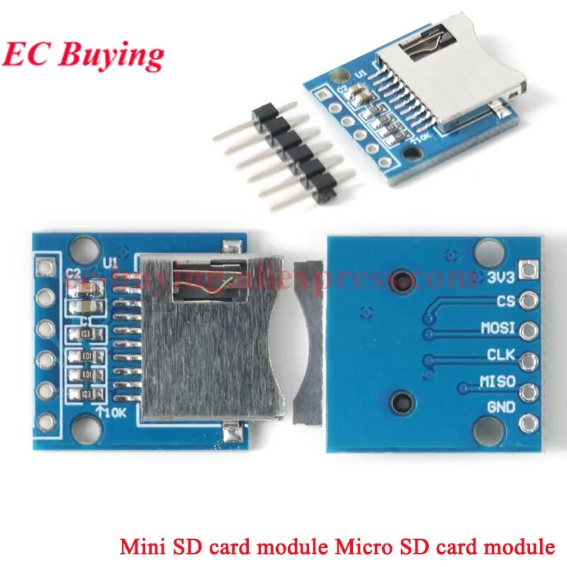 Mini SD Module, Model Number: 2pcs, Color: Mini SD Module
