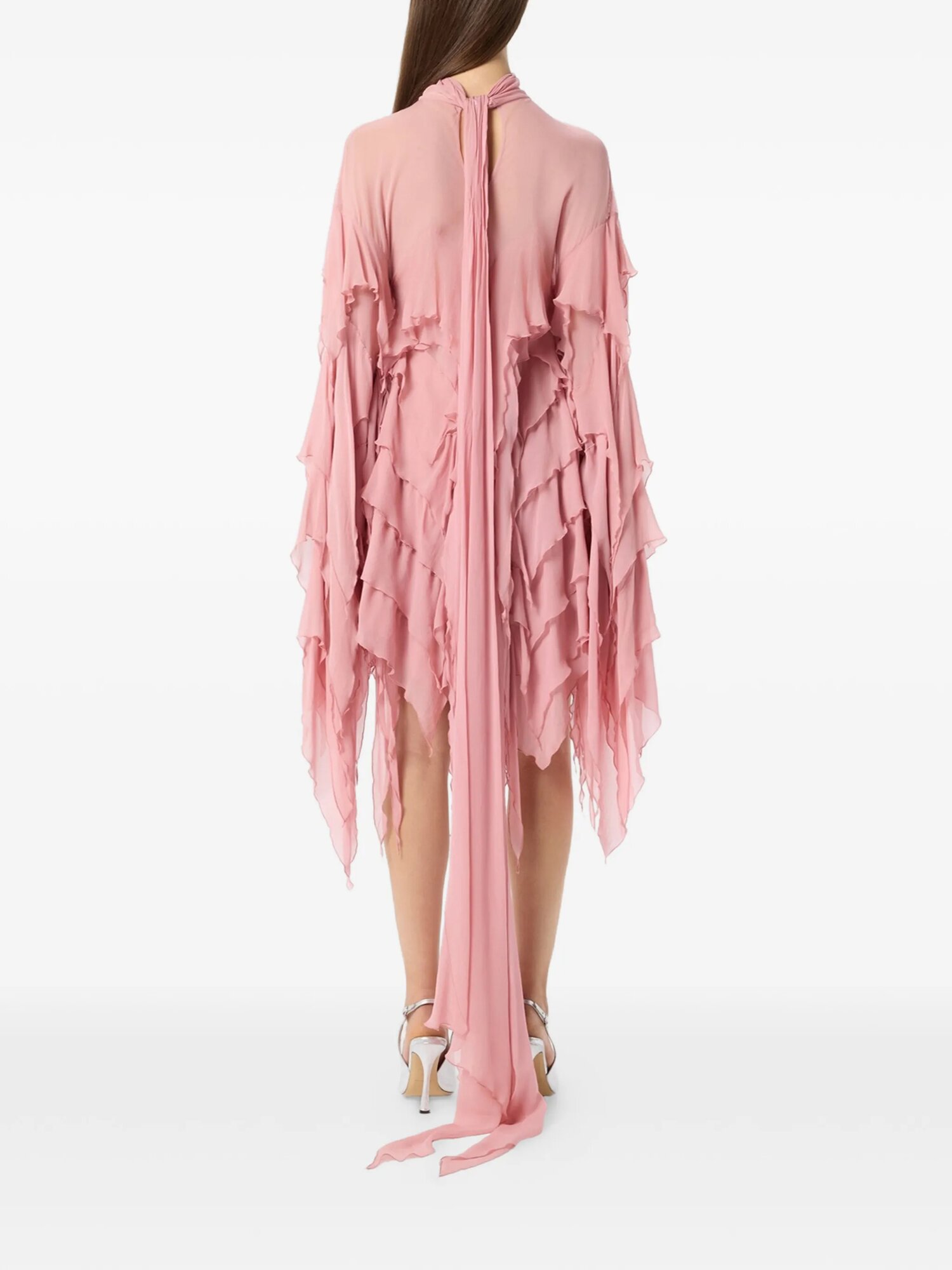 Платье Blumarine, размер 40, коралловый/розовый — фото 1
