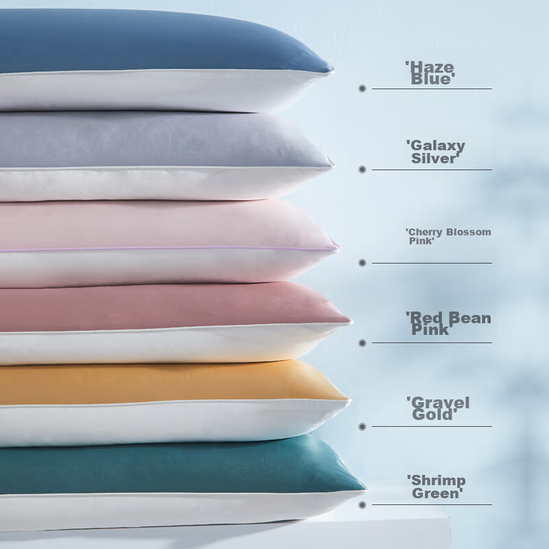 Jiyun Solid Color Silk Pillowcase, 19 Mm, 100% Mulberry Silk, Single-Sided Pillow Cover, Single Pack, Emerald Green, 74*48cm