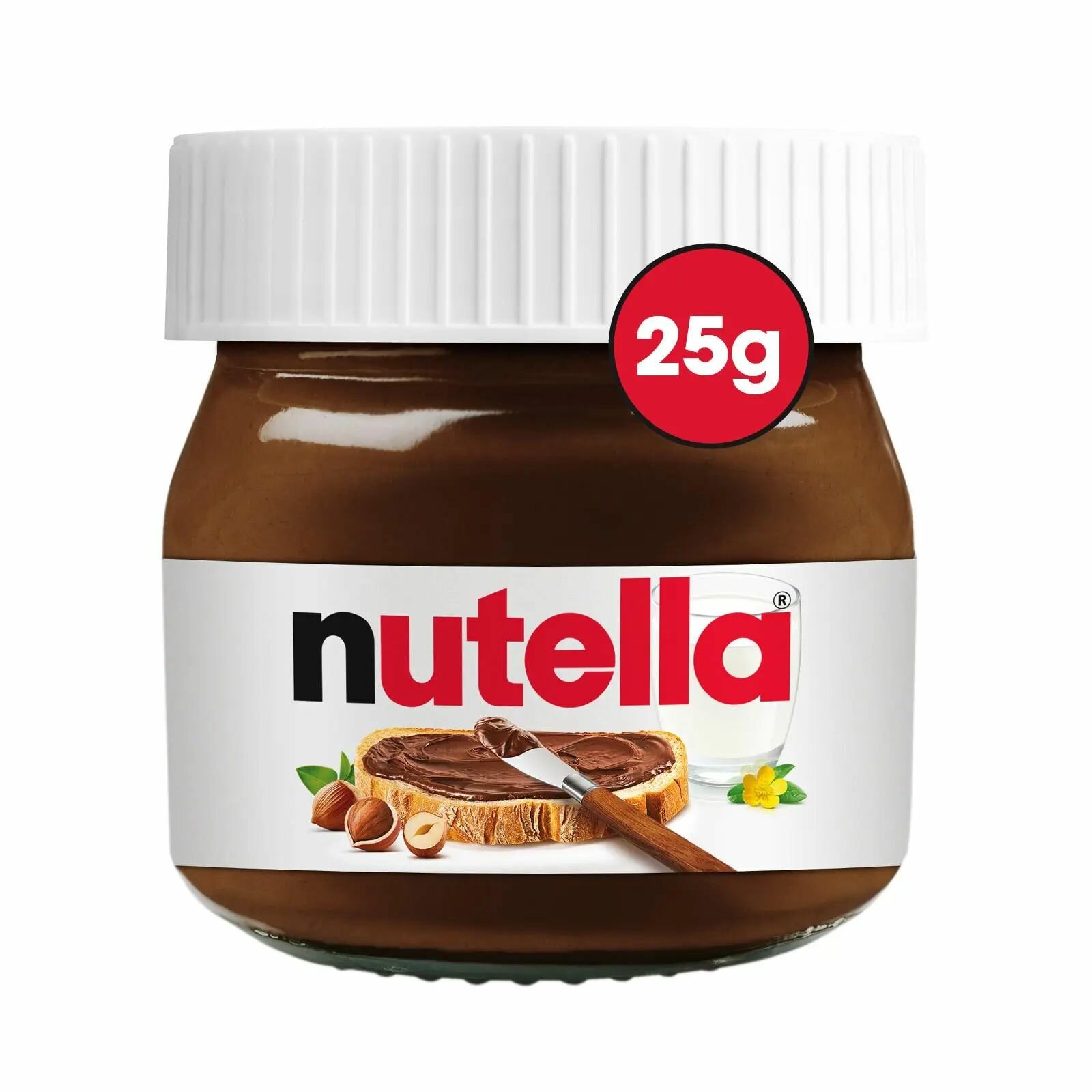 Шоколадная паста Ferrero Nutella Mini, 25 г (Великобритания)