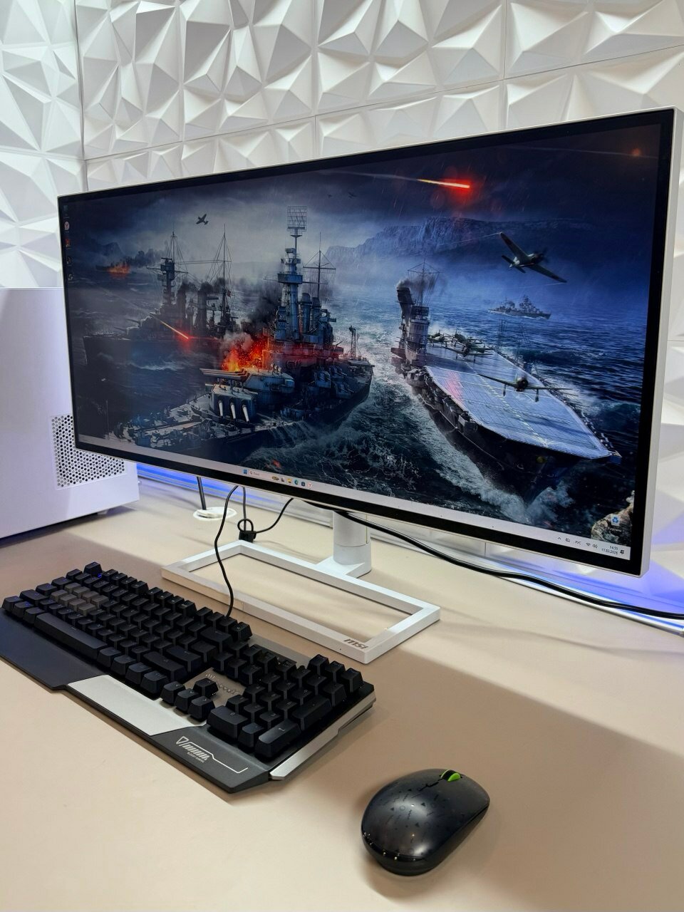 Монитор MSI 34" Prestige PS341WU IPS 5120x2160 60 Гц (горизонтальная полоса 1px)