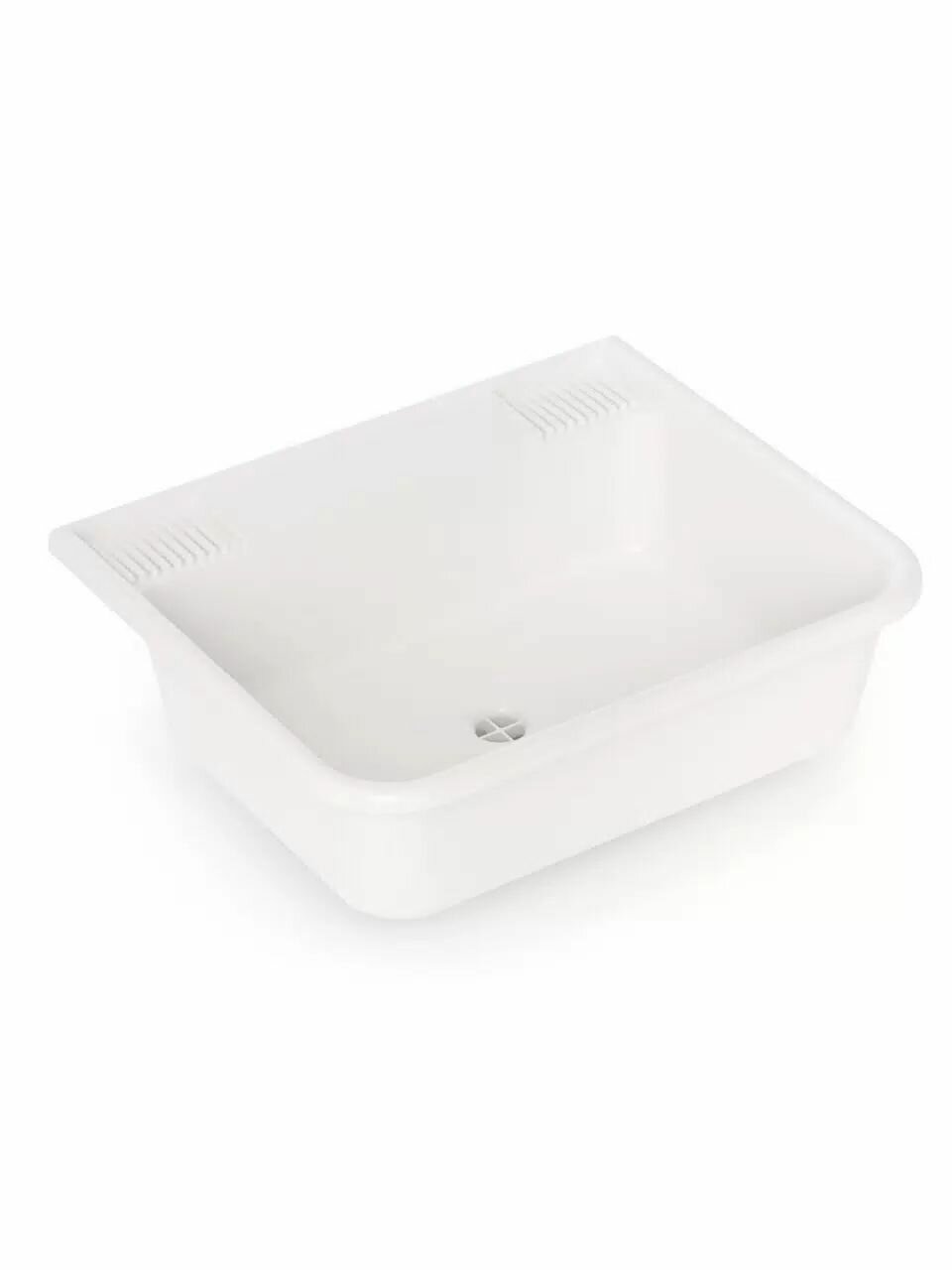 Раковина Альтернатива пластиковая, для сада, 502х410х174 мм, белая