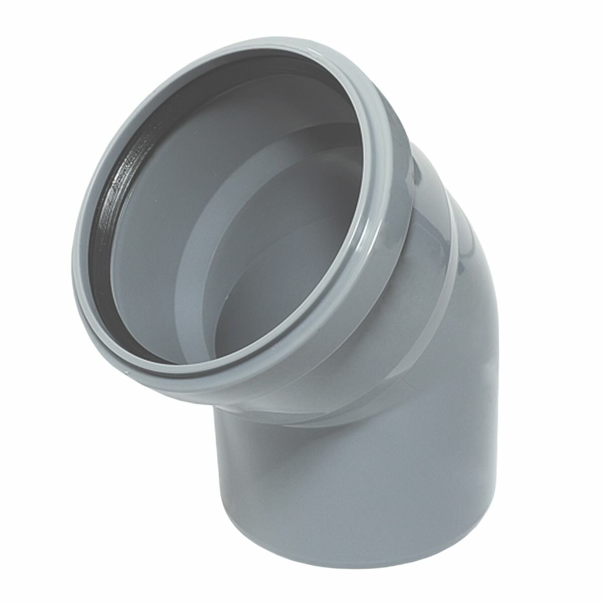 Отвод для канализации SAFELINE диаметр 110 мм, 45 градусов, полипропилен
