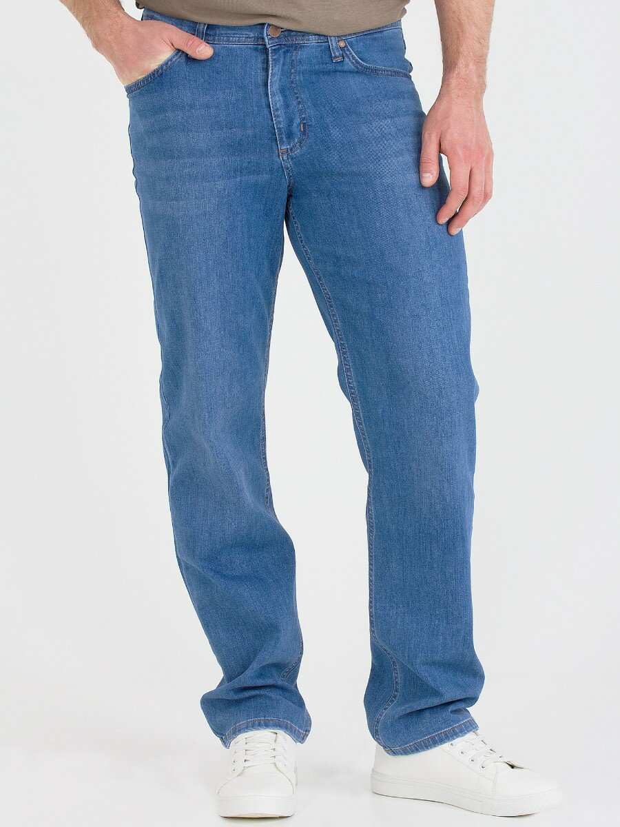 Джинсы классические классическая модель со стрейчем 