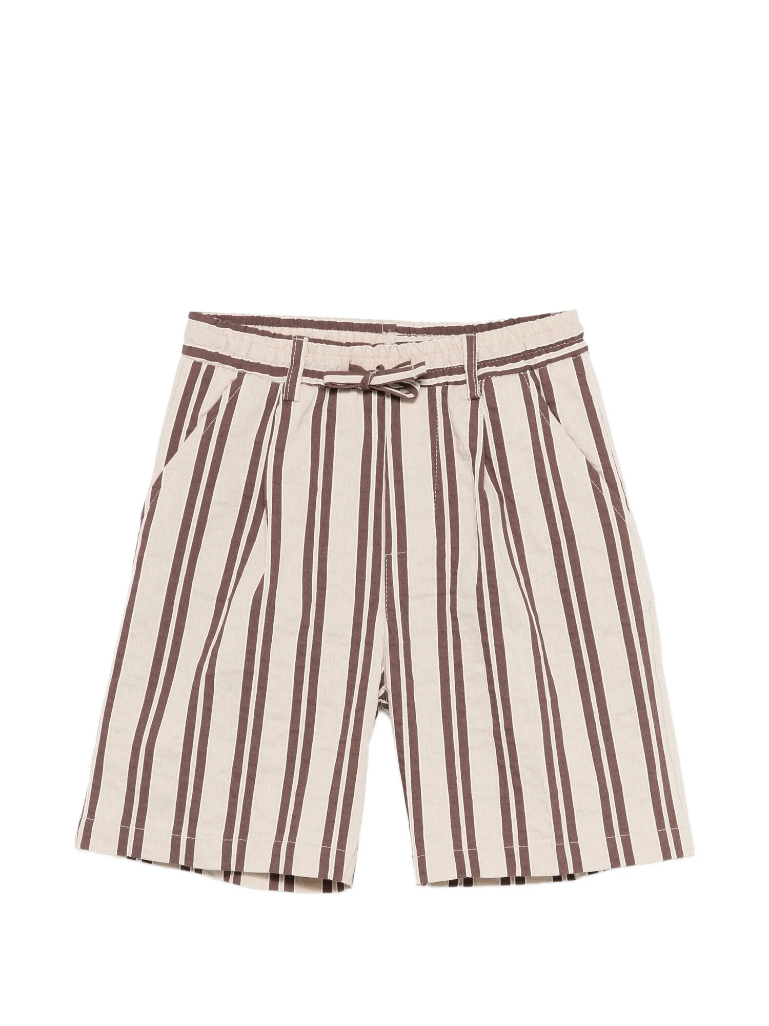 Шорты Striped drawstring shorts