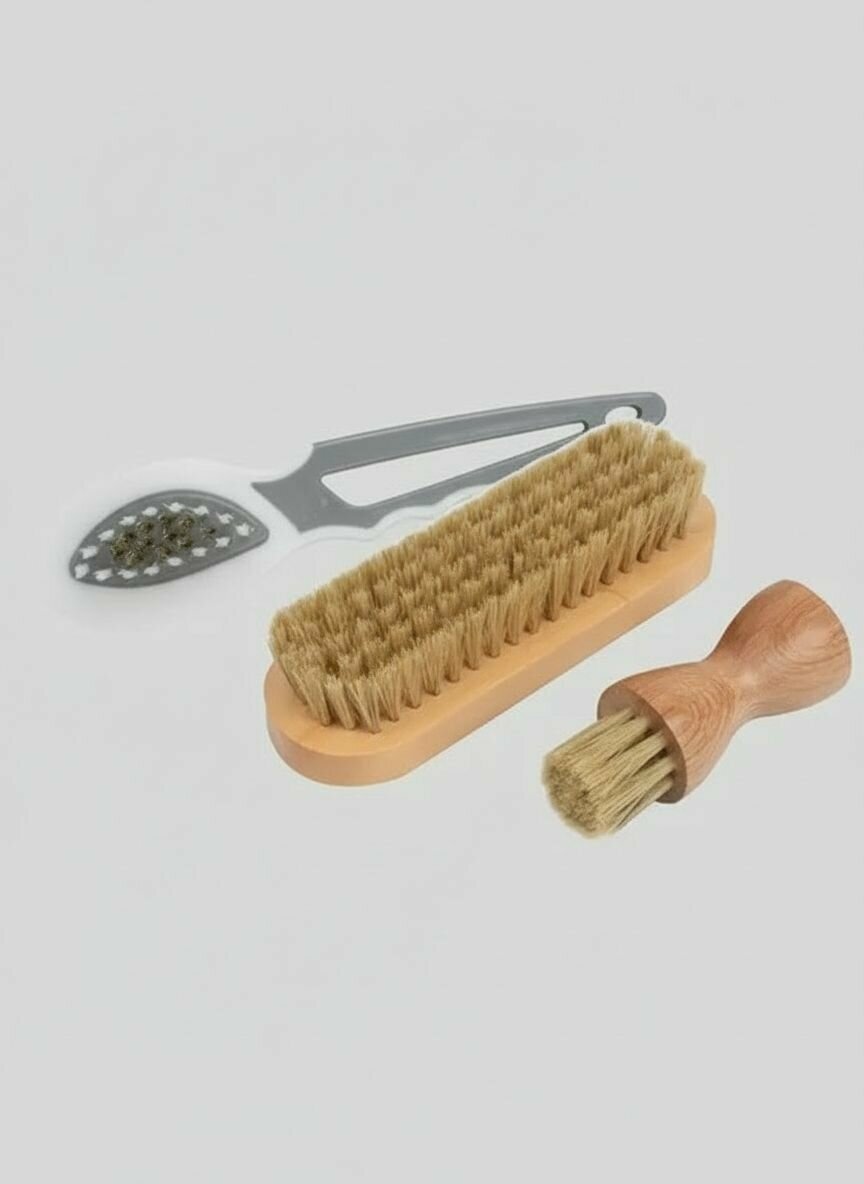 Набор щетка для обуви и замши VALVI