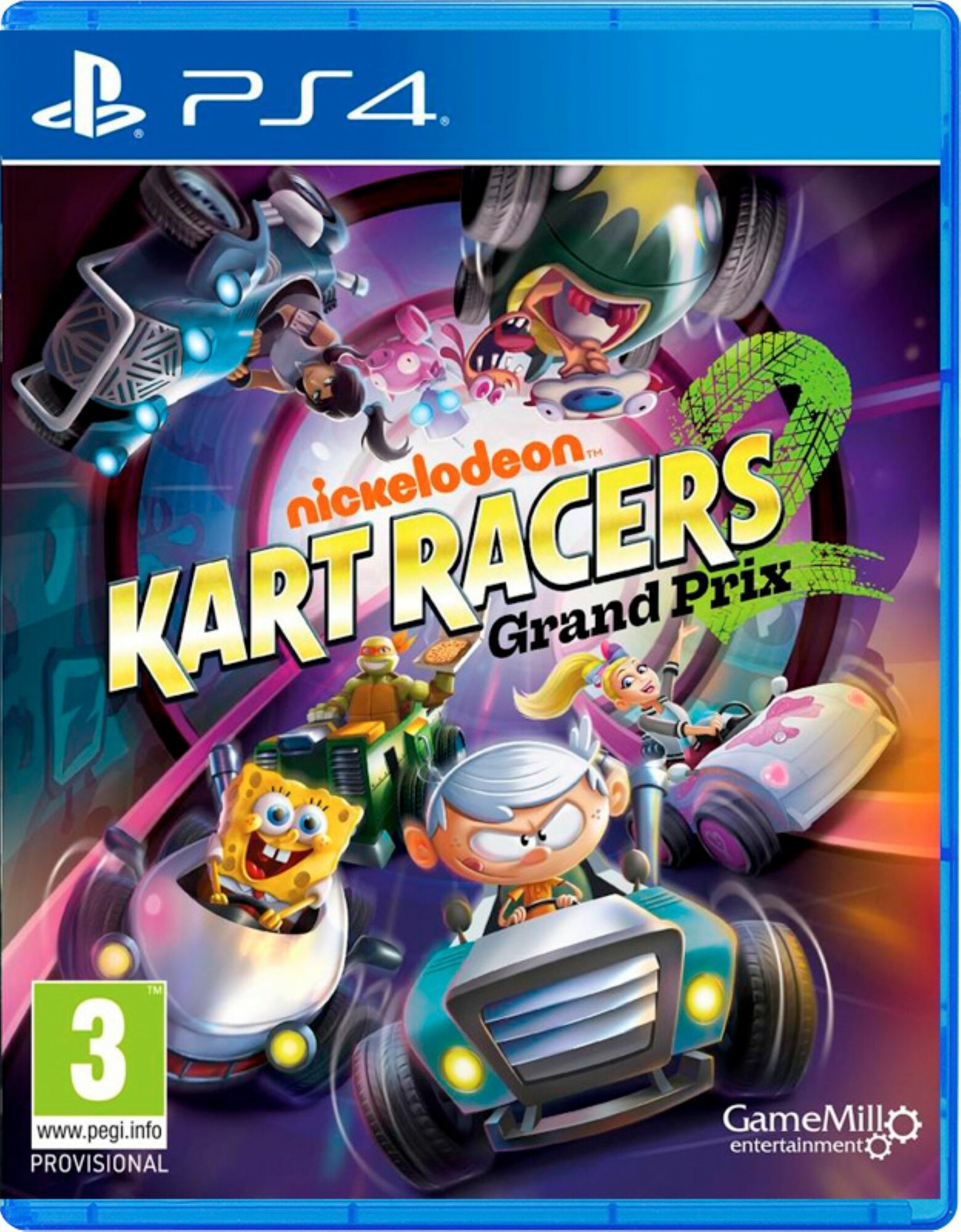 Nickelodeon Kart Racers 2: Grand Prix ( Игра на диске ) (PS4)