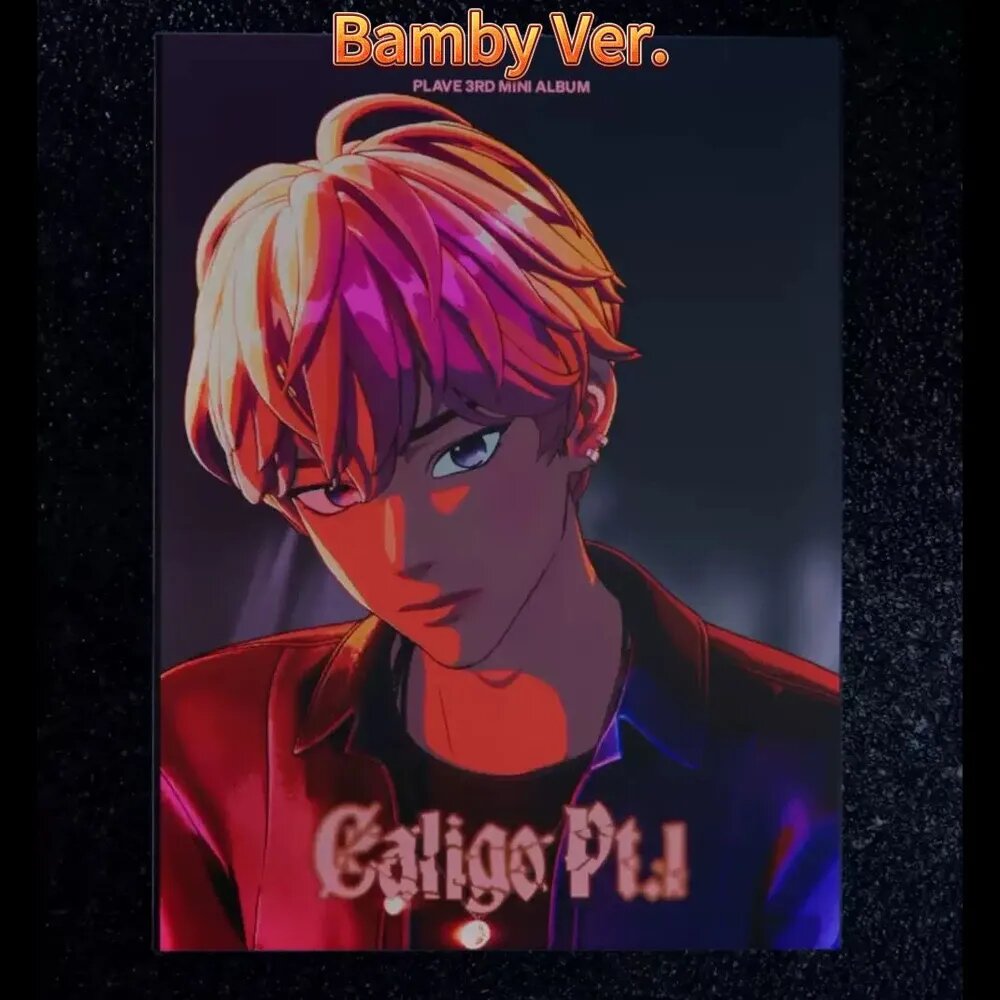 Альбом PLAVE - CALIGO PT.1 3rd Mini VANGUARD Bamby Ver. для значков