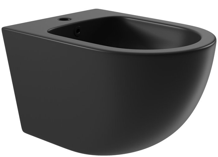 Биде подвесное Aqueduto OVO OVO0340, черный матовый