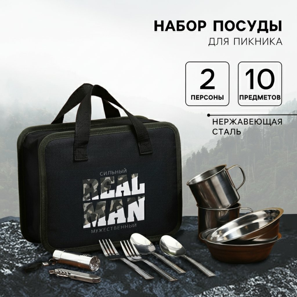 Набор для пикника Реальный мужчина