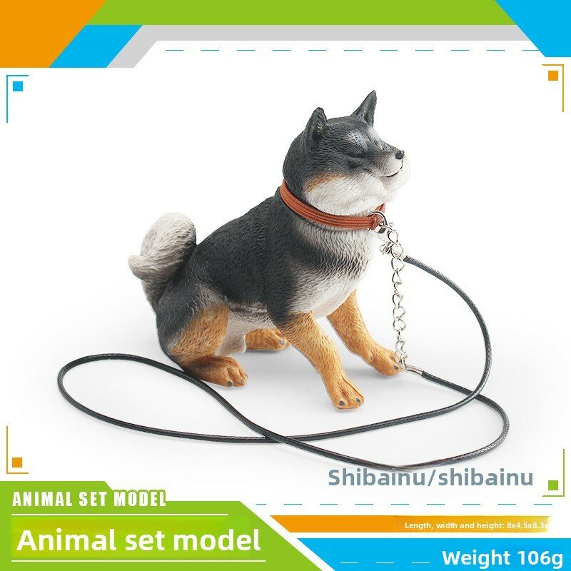 Rebellious shiba inu pvc фигурка с аксессуарами для коллекционеров display black