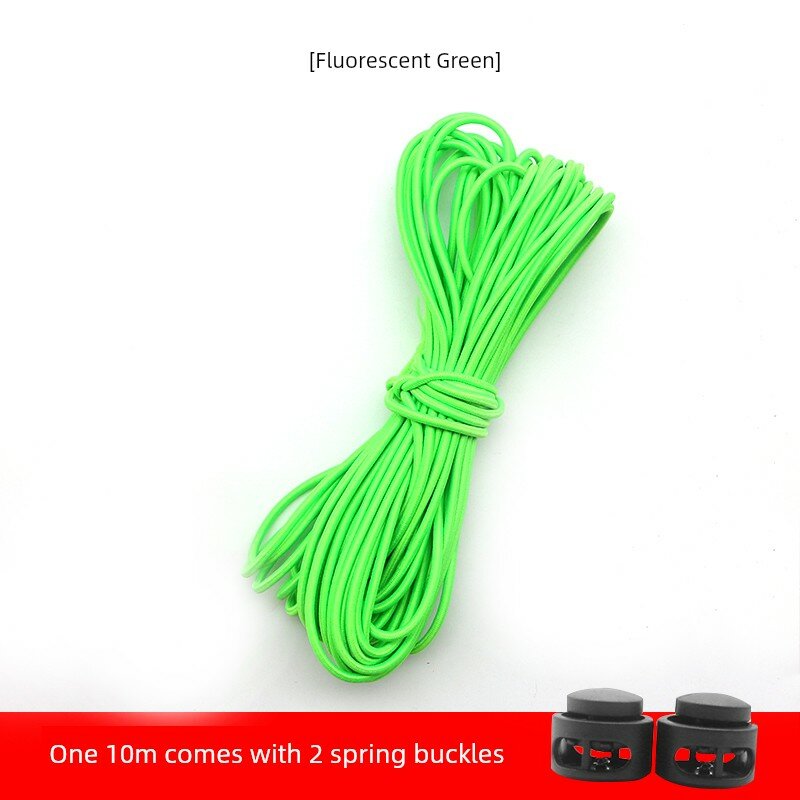 Аксессуары для круглой эластичной ленты, высокоэластичная резинка, тонкая эластичная веревка, аксессуары, черно-белая