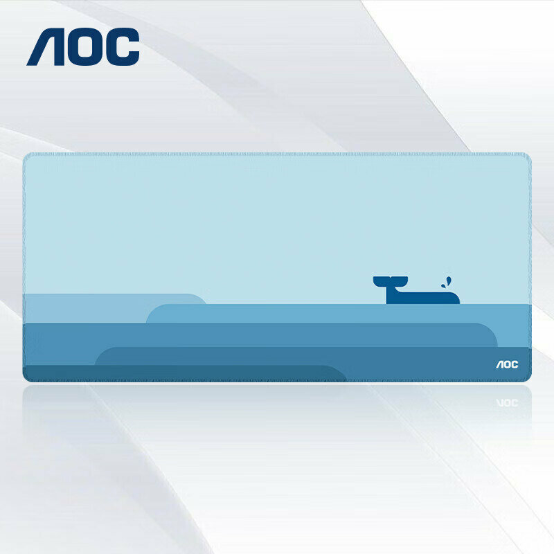 Гейминг-коврик AOC 900x400x4 мм с закрепленными краями для рабочего стола Материал：900x400x4 мм Уорхол