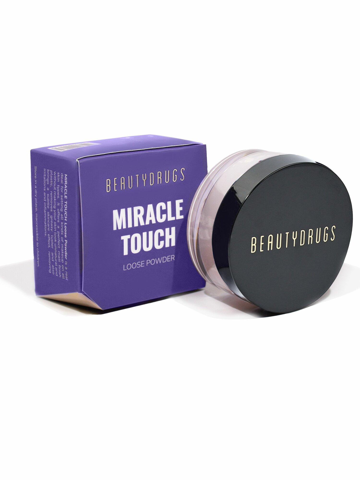 BEAUTYDRUGS Рассыпчатая пудра Чудесное прикосновение/ Miracle Touch Loose Powder 10 гр