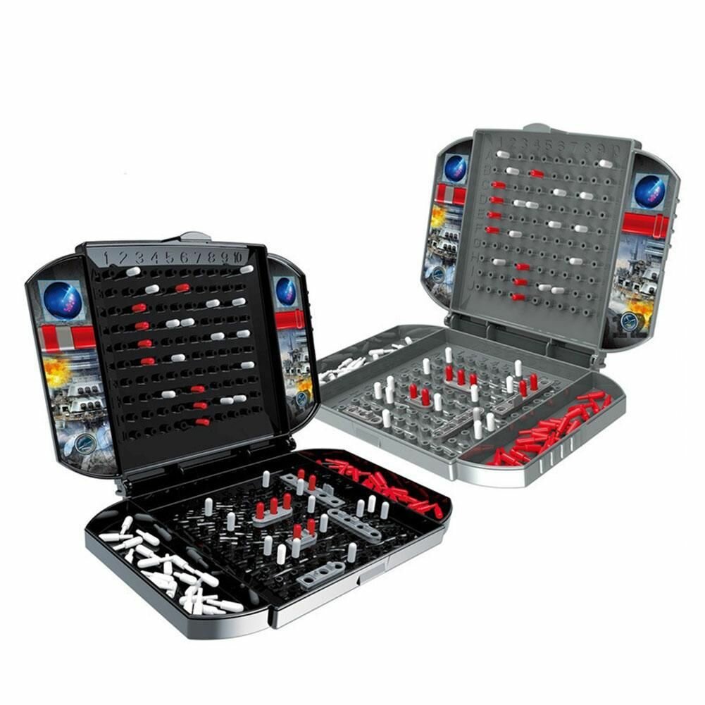 Настольная игра для детей и взрослых "Морской бой 1" (подарок мальчику, девочке, в дорогу) Десятое королевство