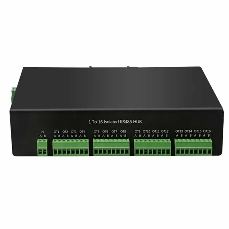 16-портовый RS485 Industrial HUB Ethernet-шлюз