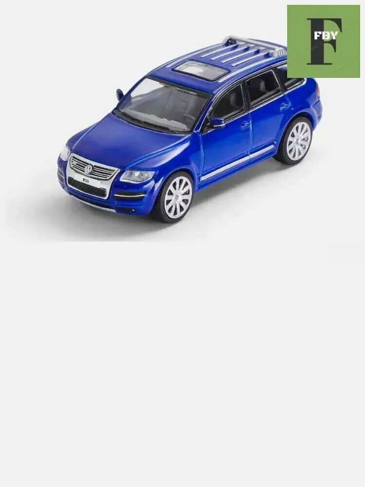 Эксклюзивная коллекционная модель VW Touareg R50, масштаб 1:64 от DCT-FBY