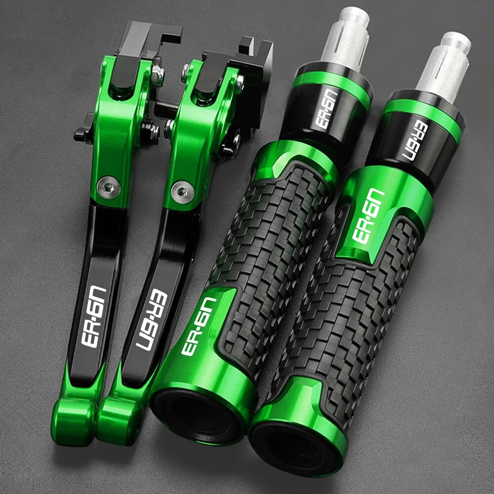 Для Kawasaki ER6N ER-6N ER 6N 2009 ~ 2021 2022 2023 2024 аксессуары для мотоциклов тормозные рычаги сцепления выдвижные ручки руля
