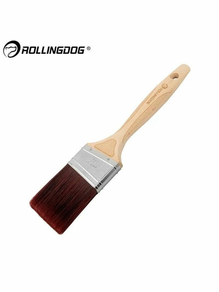 Кисть Rollingdog X1000 63мм, угловой срез, синтетика, серия Professional, арт.10272