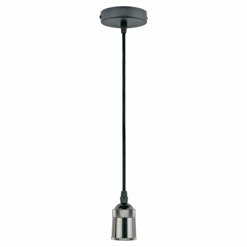 Патрон декоративный Uniel DLC-T-S31/E27 TS/1M/BL PEARL BLACK ТМ