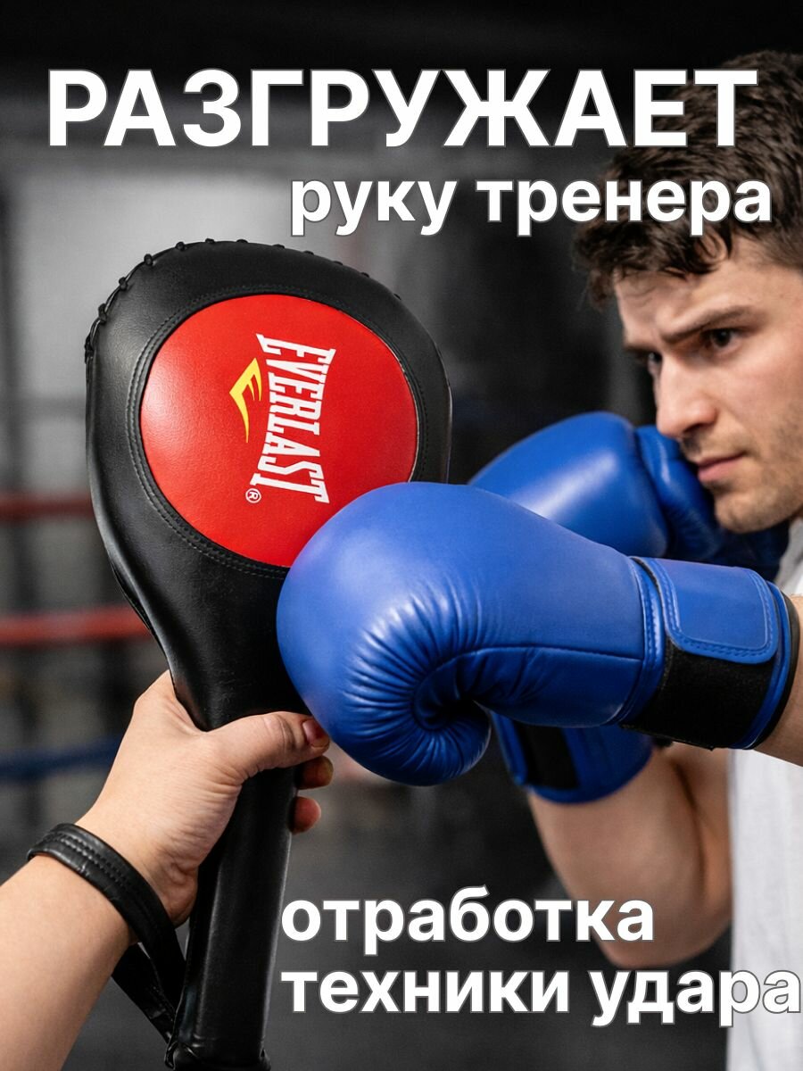 Лапа ракетка для бокса и единоборств для тренировки