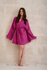 Накидка ANTELOPE THE LABEL, размер One size, винный