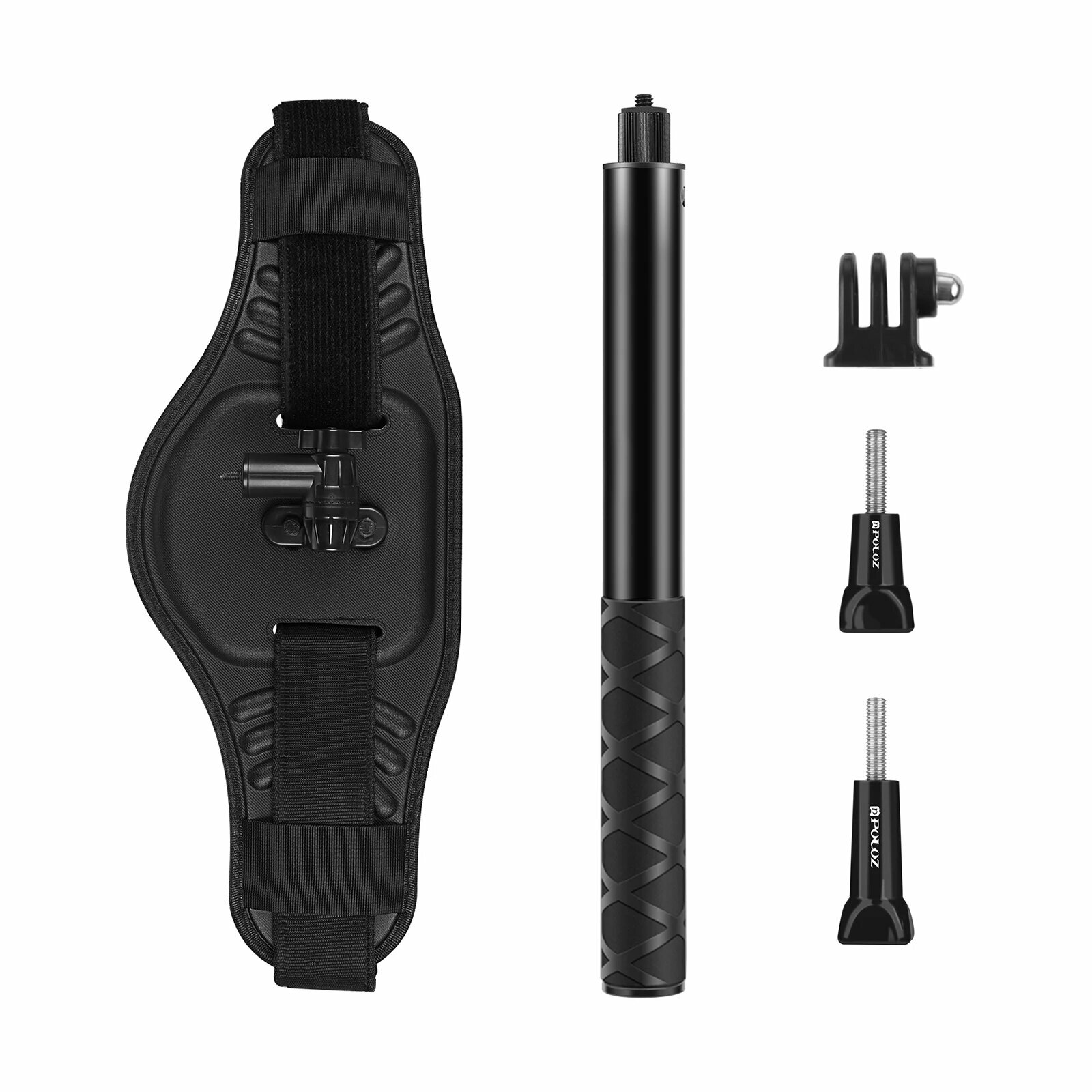 Поясной ремень PULUZ с монопод для палки для селфи для GoPro DJI Insta360 и других экшн-камер
