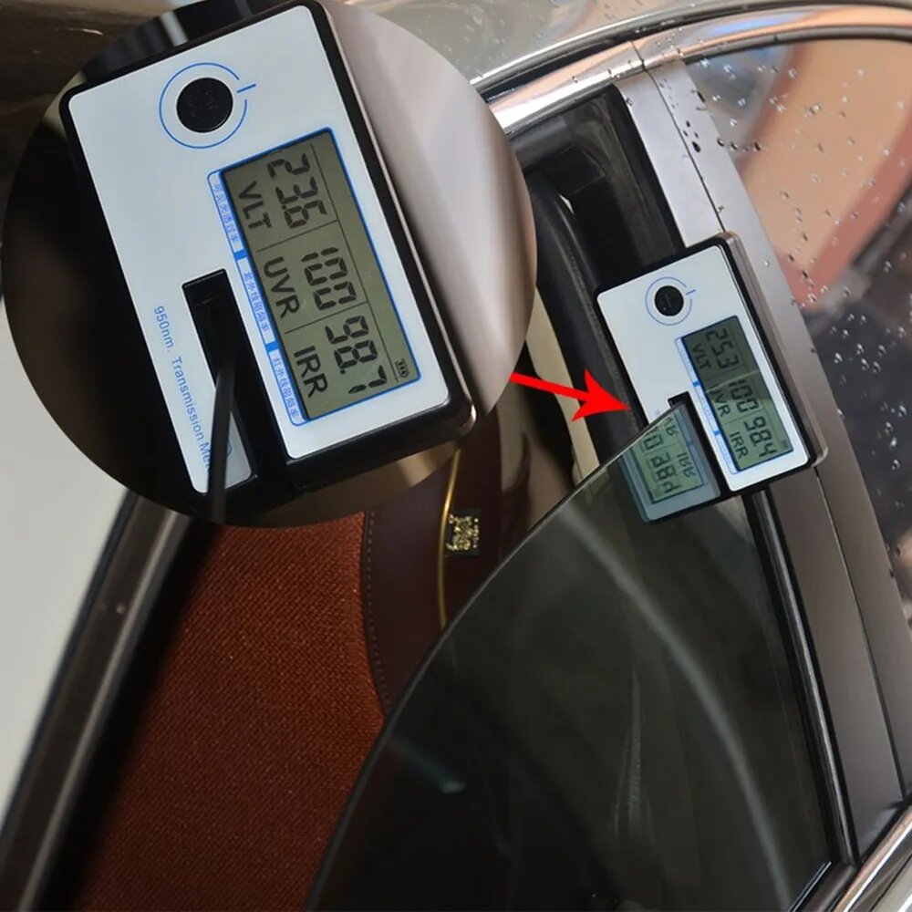 Тестер автомобильной стеклянной солнечной пленки 950 нм,