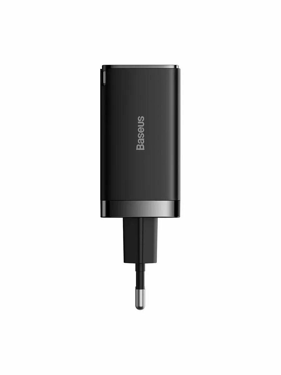 Блок питания Baseus 65W, 2 выхода, кабель Type-C, 1 м, быстрая зарядка