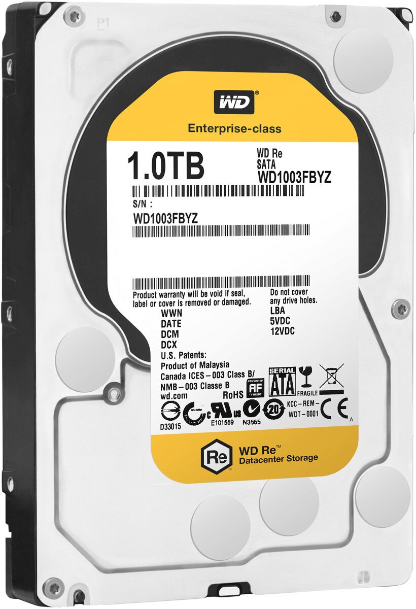 Western Digital 1 ТБ Внутренний жесткий диск (WD1003FBYZ)