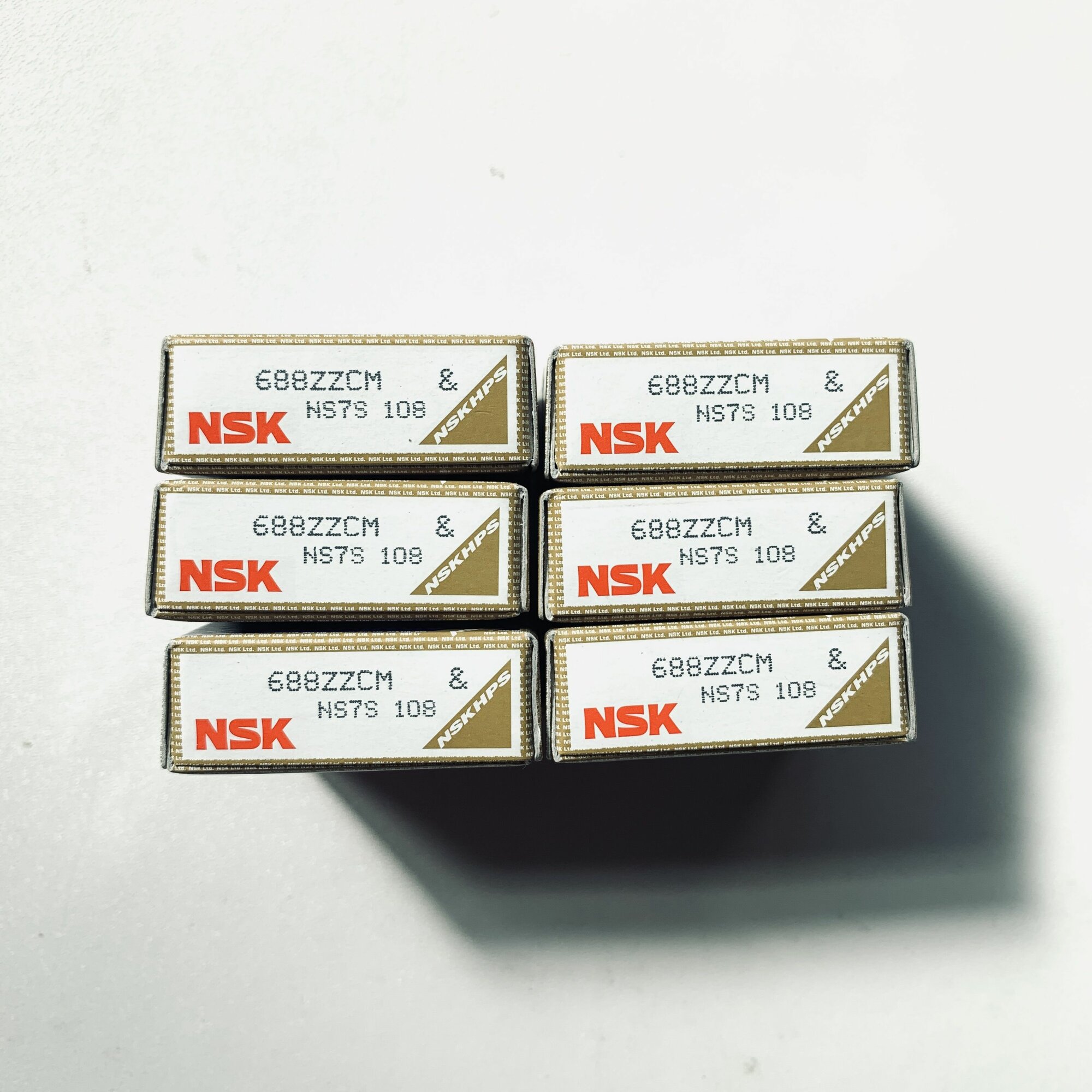 Подшипник NSK 688 ZZ CM комплект 6 штук 8*16*5 мм Япония