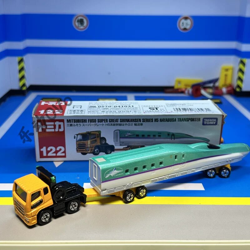 122 TOMY Dinky Шинкансен Транспортер Сплавное литье Модельная машинка, Железнодорожная игрушка, Масштаб 1:64