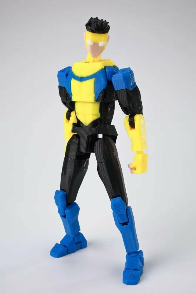 Invincible (Марк без плаща 14cm) Lucky Dummy 13,3D-печатный Подвижный Манекен