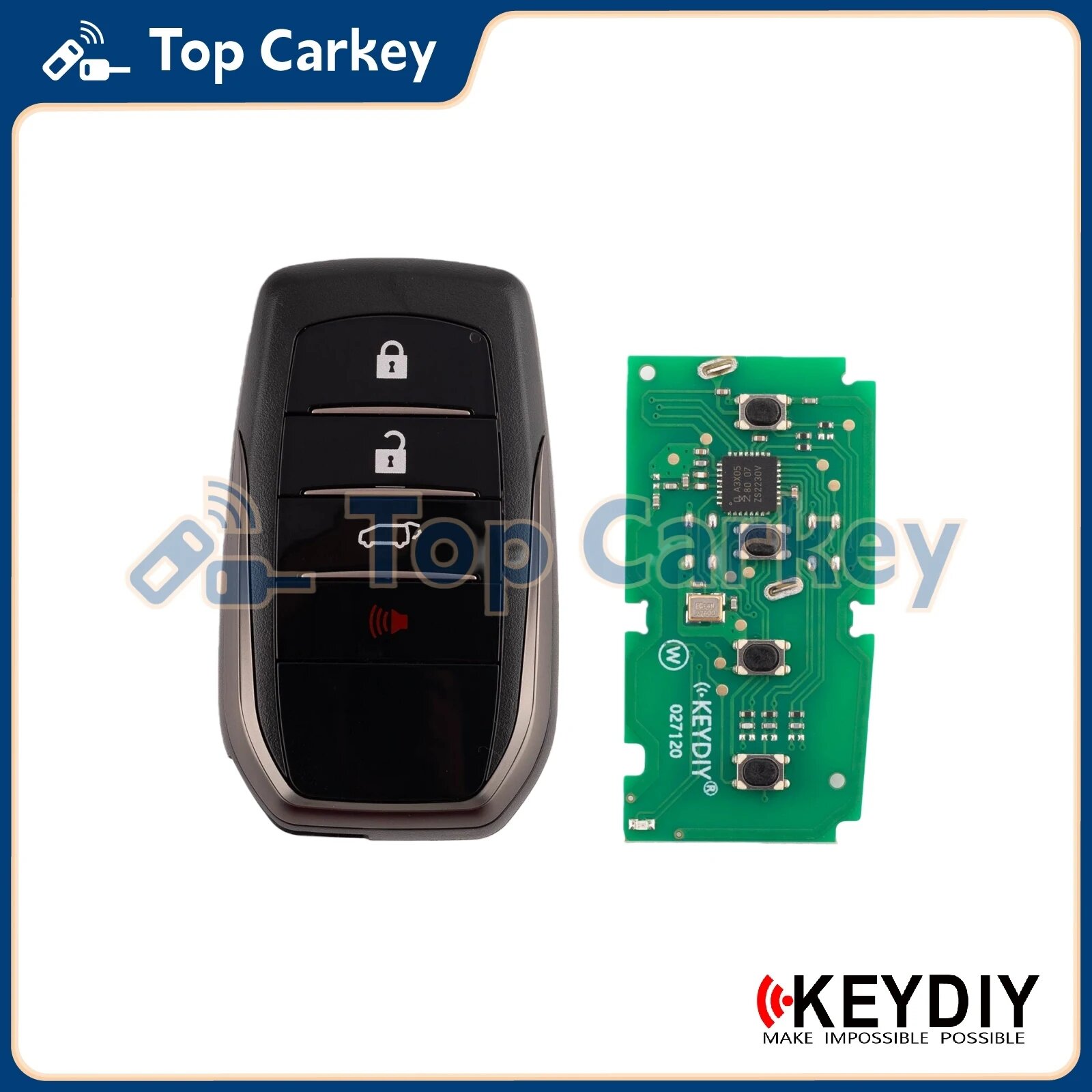 KEYDIY ZB35-4 Smart Key для Toyota Corolla Camry