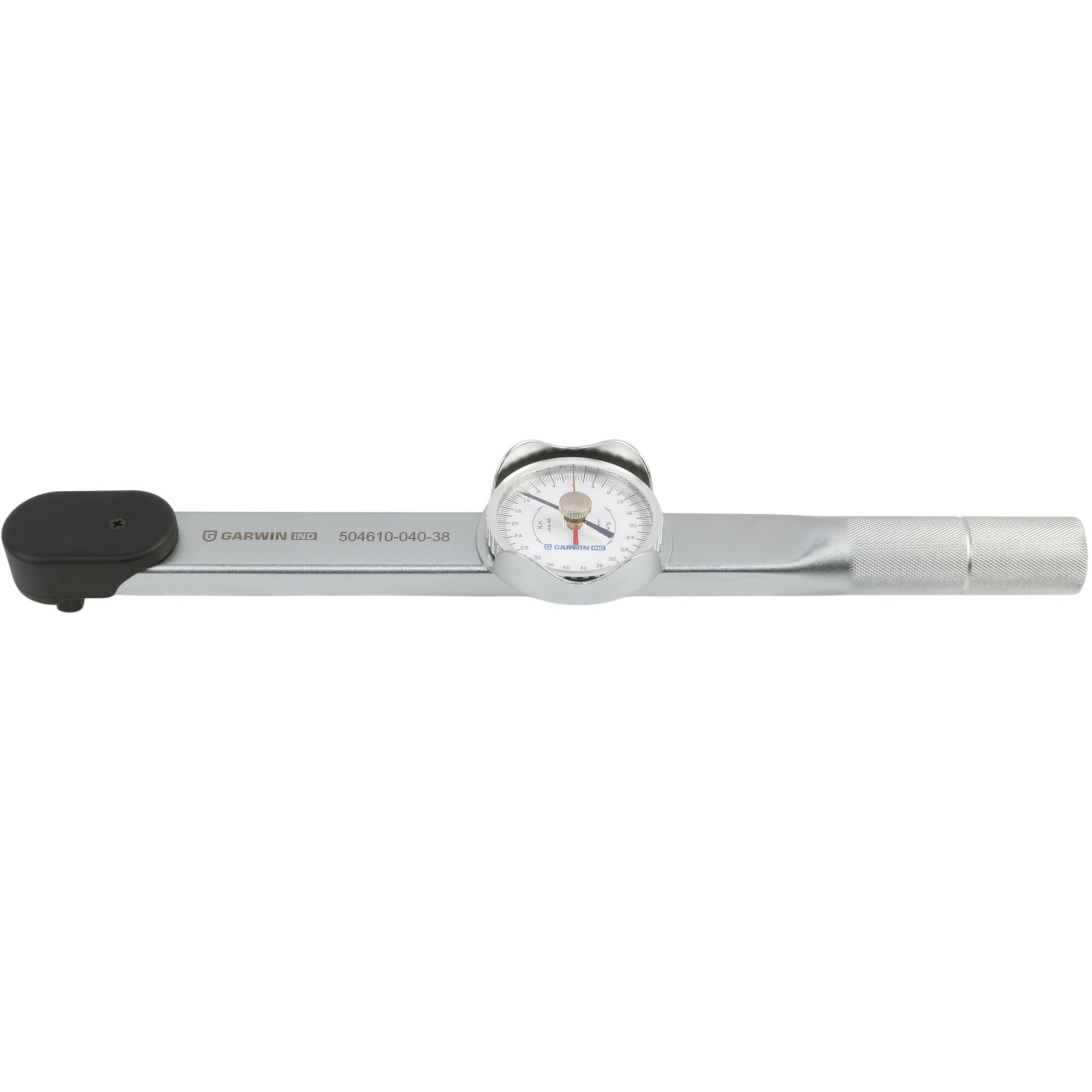 GARWIN INDUSTRIAL 504610-040-38 Динамометрический ключ 0-40 Нм, стрелочного типа, двусторонний, с приводным квадратом 3/8"