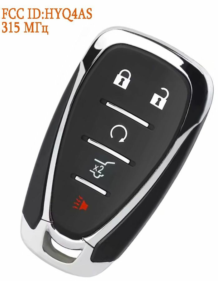 KEYKING Ключ зажигания, арт. HYQ4AS 315 МГц Ключ зажигания для Chevrolet Equinox 2022 2023 2024 13522875, 1 шт.