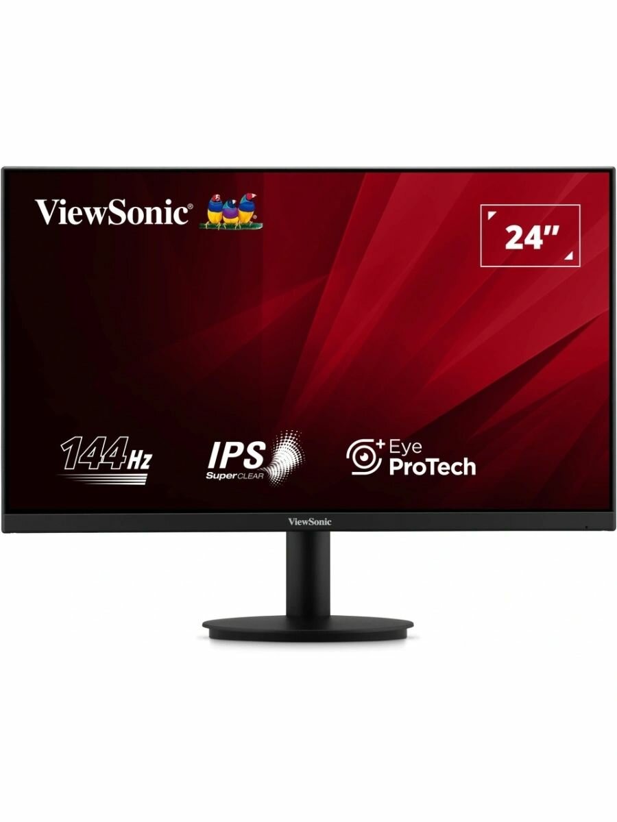 23.8" Монитор ViewSonic VA24G1-H, 1920x1080, IPS, 144Гц, 1хHDMI, черный
