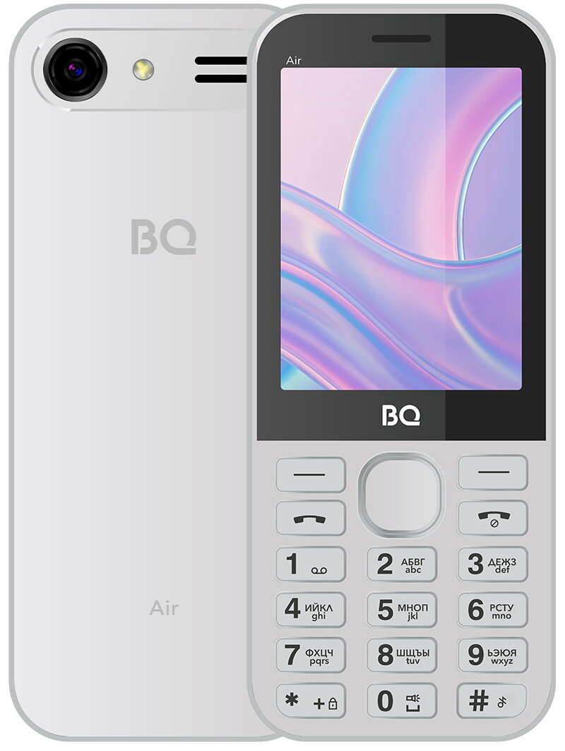 Мобильный телефон BQ 2843 Air Silver
