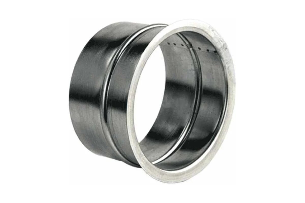 Врезка прямая для круглых воздуховодов d160 ООО Вентмаркет VP160nerz из нержавеющей стали AISI 304, диаметр 160 мм, сечение 160×160 мм, толщина 0.5 мм, вес нетто 0.12 кг