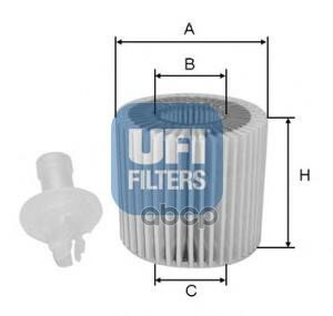 Фильтр масляный UFI арт. 25.116.00