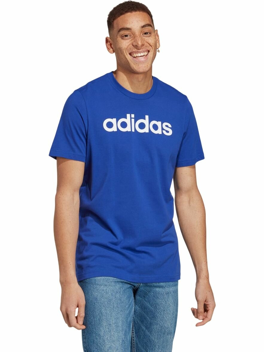 Футболка Essentials Single Jersey Linear Embroidered Logo Tee