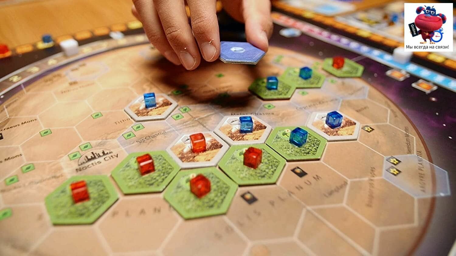 Настольная игра Покорение Марса (Terraforming Mars) на английском языке