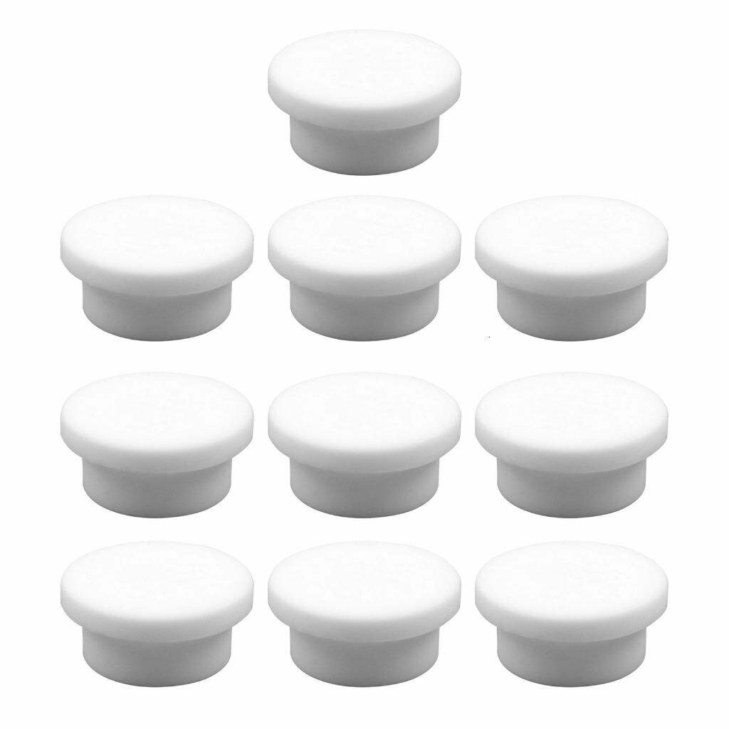 Резиновые заглушки для перелива раковины, 10 шт, Круглый