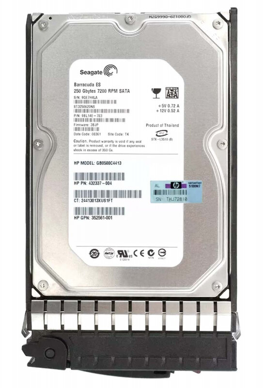 Жесткий диск HP 500Gb 7200 SATA 3.5" HDD 432337-004