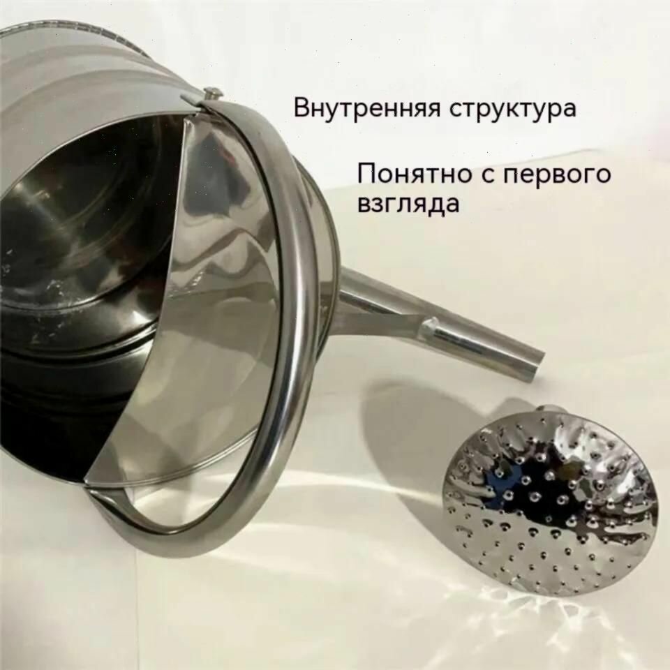 Лейка 1 шт, зеркальная поверхность, одна упаковка, для дома и повседневного использования — фото 1