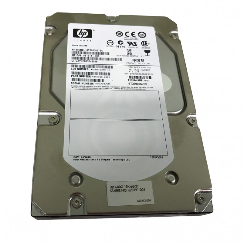Жесткий диск HP 600Gb 15000 SAS 3.5" HDD 581314-001