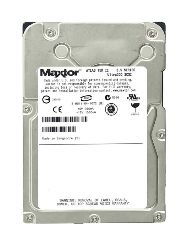 Жесткий диск Maxtor 8K147J0 147Gb U320SCSI 3.5" HDD