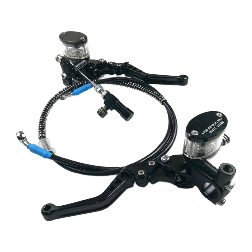 Комплект гидравлического сцепления для мотоцикла с ЧПУ-черное овальное гидравлическое сцепление плюс правый насос