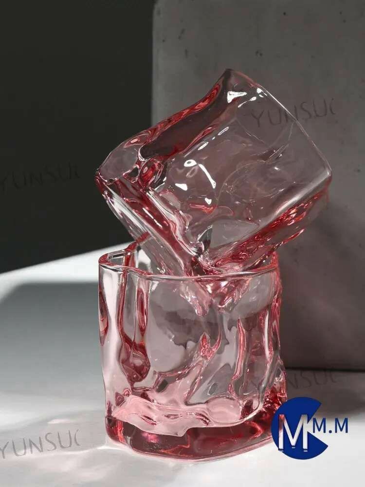 Стакан 200 мл 6 шт розовый